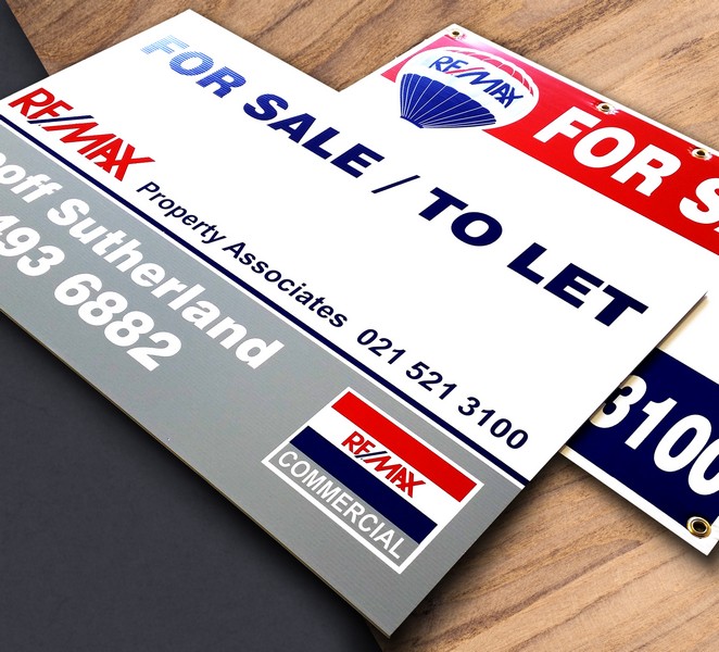 correx boards, estate agents boards, property signage, outdoor ...
